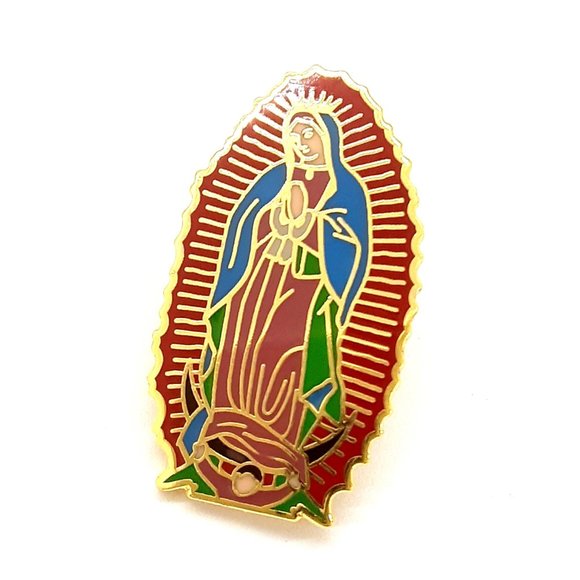 Jewelry | Virgin Mary Holly Mother Maria De Guadalupe Pin | Poshmark